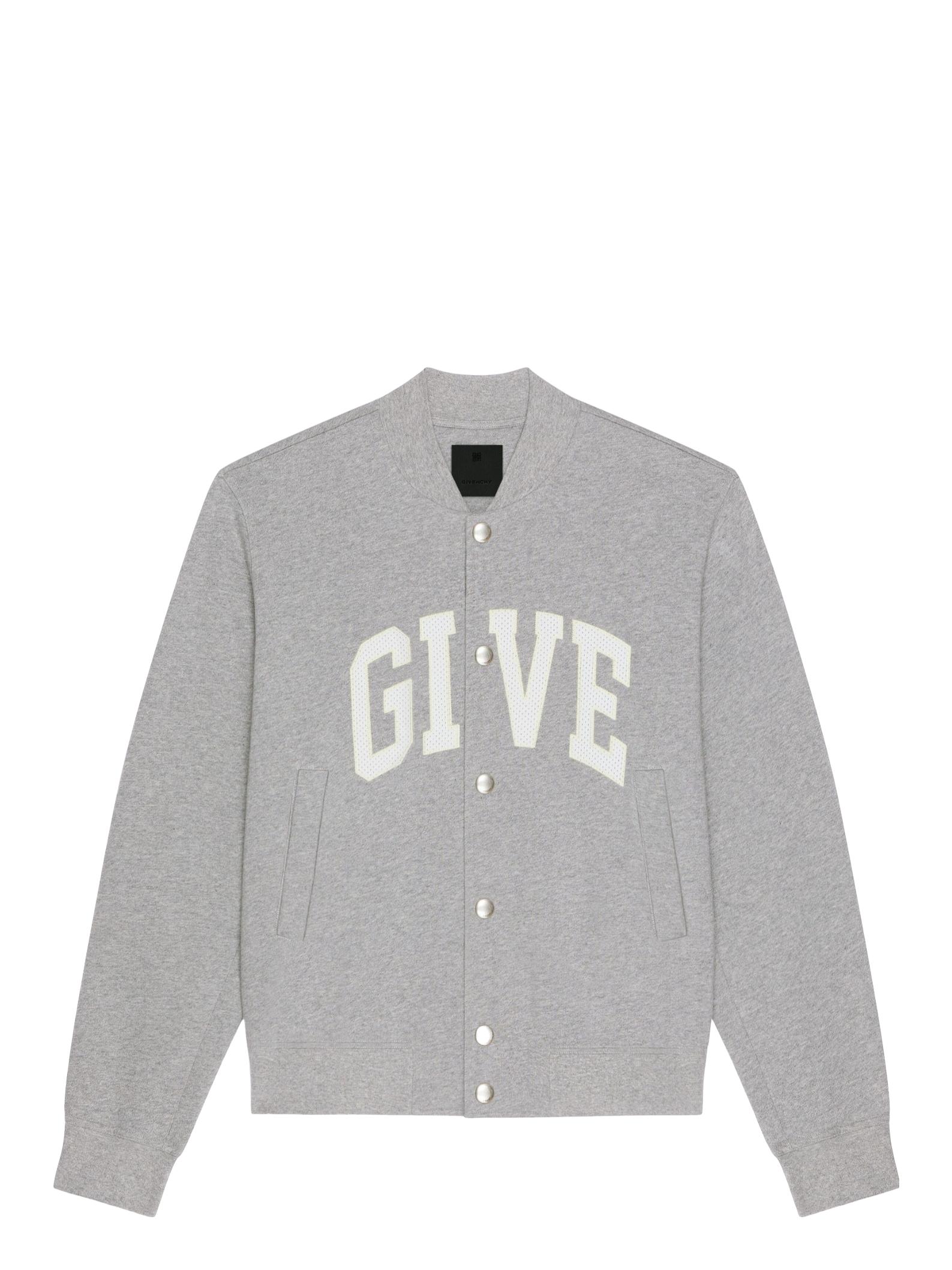 GIVENCHY Givenchy Logo Embroidered Varsity Jacket